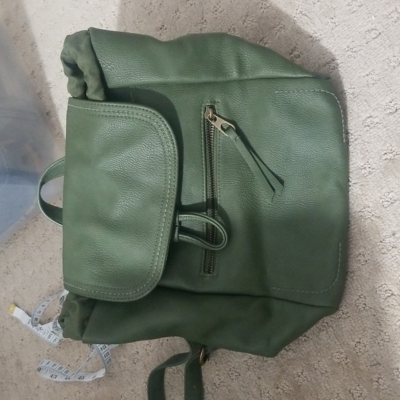 Universal Thread | Bags | Olive Green Mini Backpack With Drawstring ...